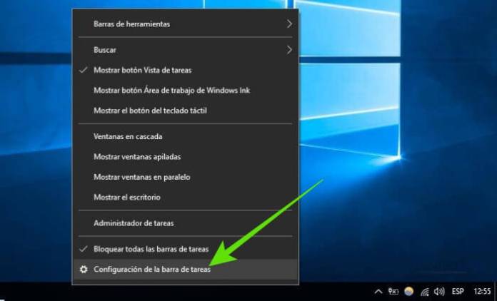 Cómo Ocultar La Barra De Tareas Automáticamente En Windows