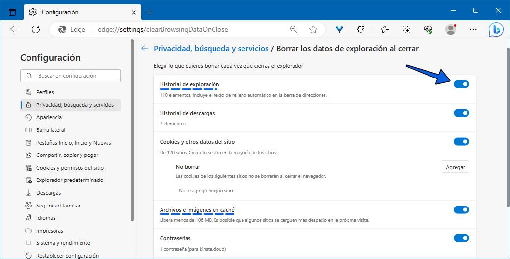 Cómo Borrar El Historial Y Caché En Microsoft Edge