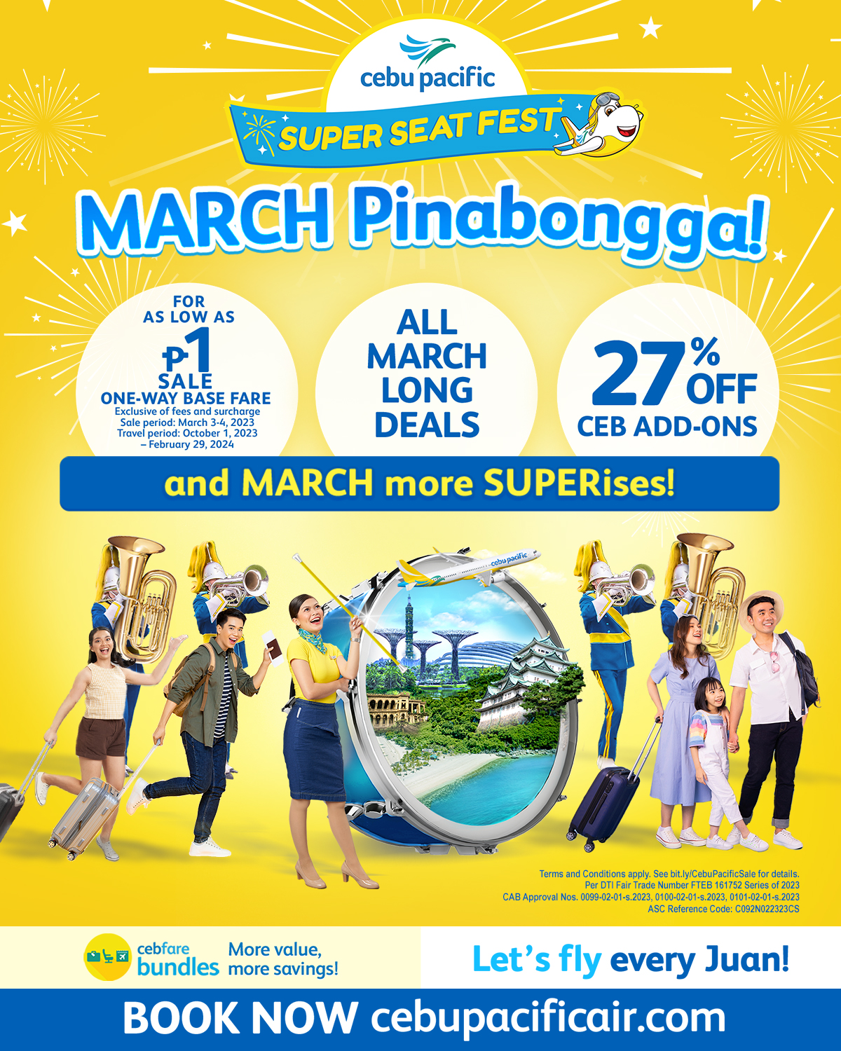 Cebu Pacific P27 Anniversary Promo March 6 2023 Cebu Pacific Promo