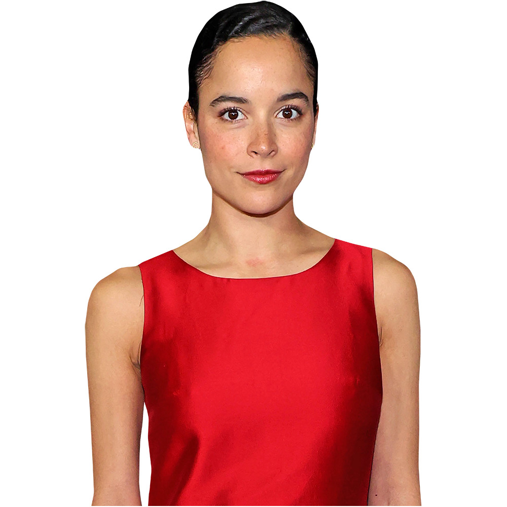 Juliana Canfield Red Dress Half Body Buddy Celebrity Cutouts