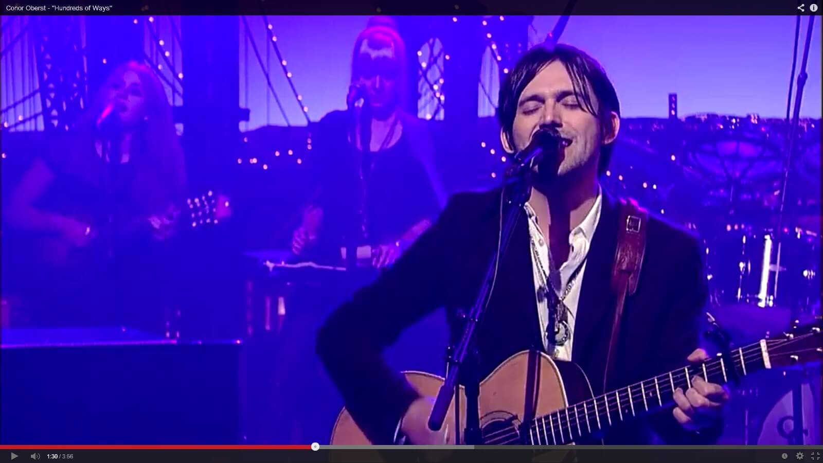 Conor Oberst On Letterman Hundreds Of Ways