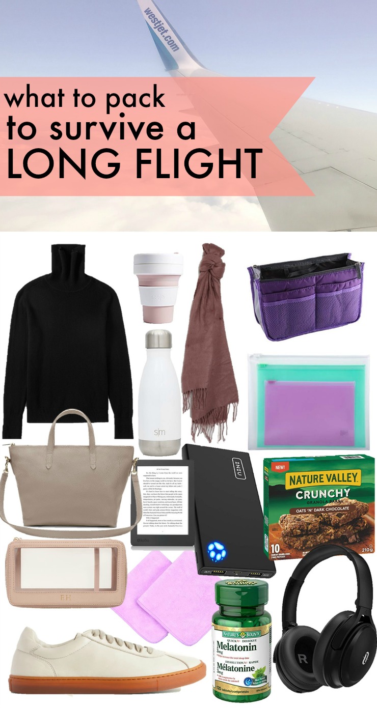 What To Pack To Survive A Long Flight ⋆ Chic Everywhere