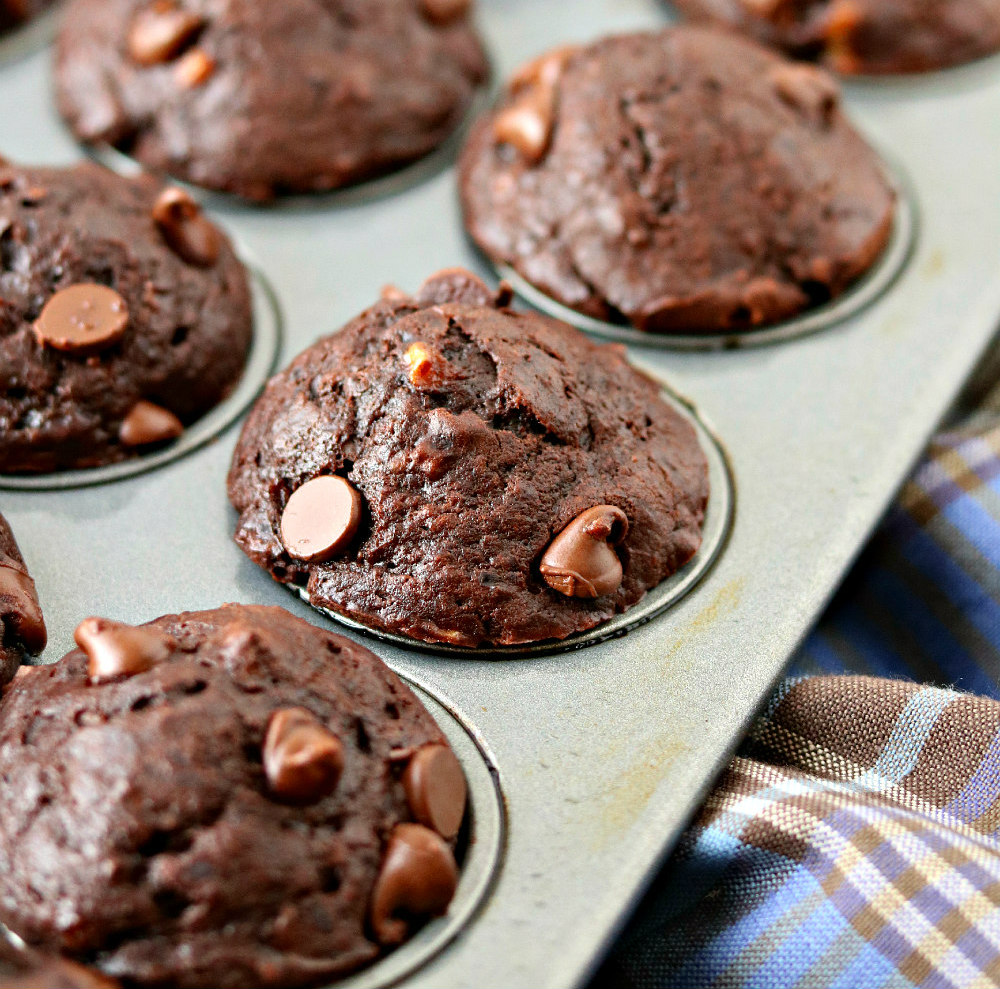 Chocolate Chip Banana Nut Mini Muffins