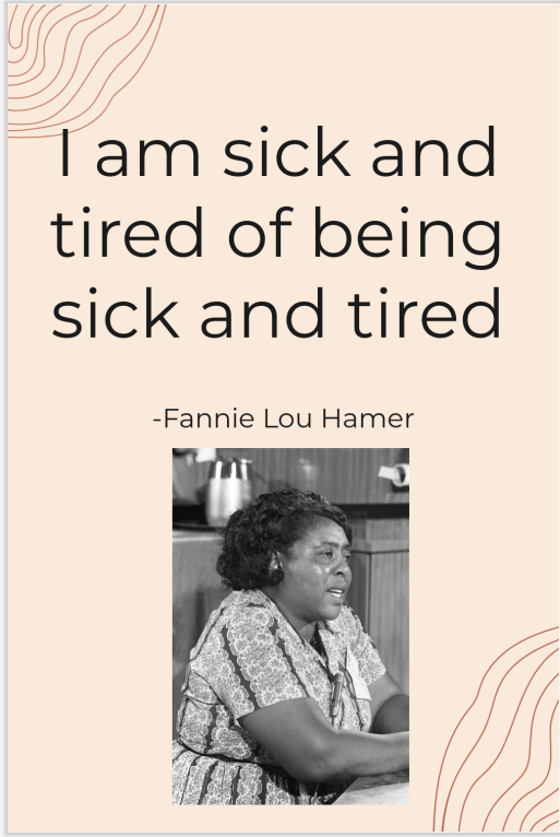 Disabled Women In History Fannie Lou Hamer And The Civil Rights