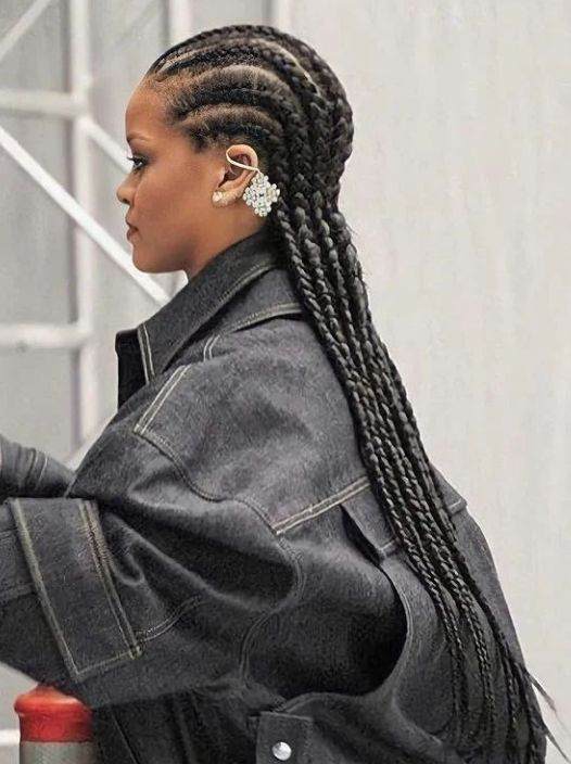 20 Beautiful Rihanna Braids Hairstyles That Will Inspire You Claraito