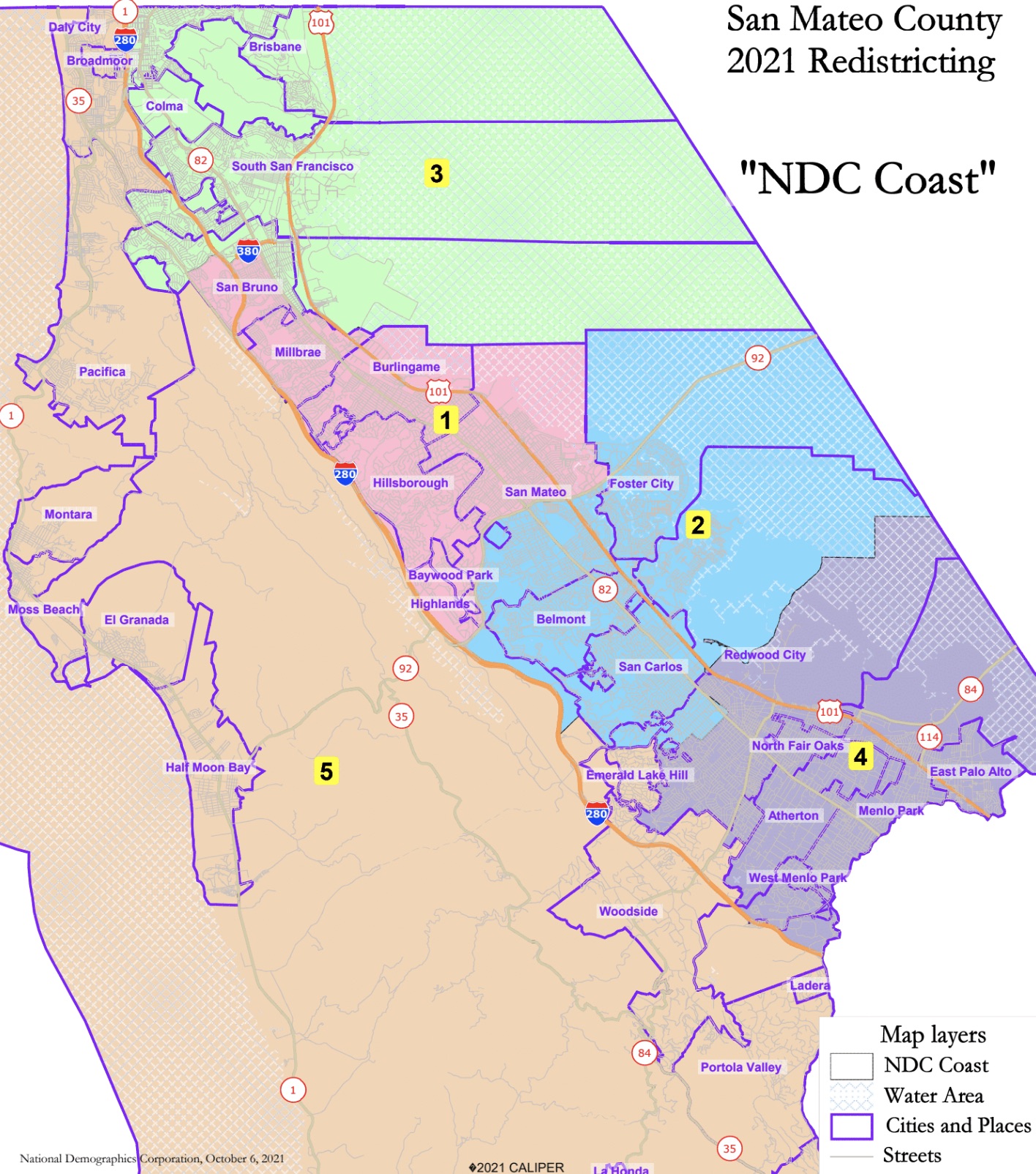 San Mateo County Redistricting Maps Public Comment Period Good Maps