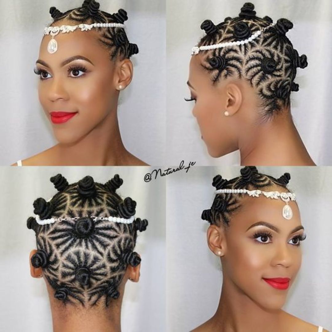 50 Beautiful Bantu Knots Hairstyles That Makes A Statement Coils And