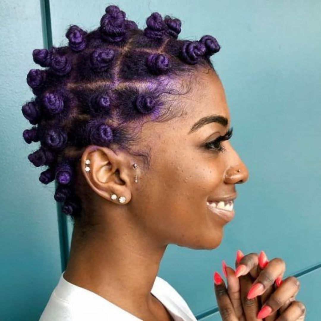 50 Beautiful Bantu Knots Hairstyles That Makes A Statement Coils And