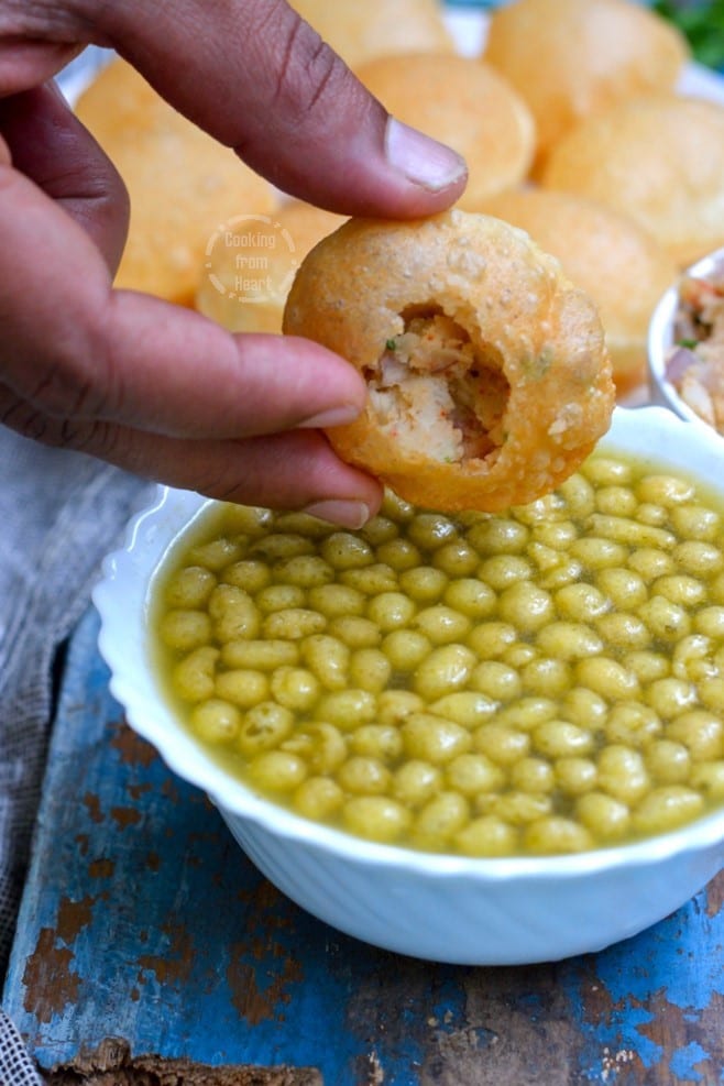 Pani Puri Golgappa Puchka Cooking From Heart