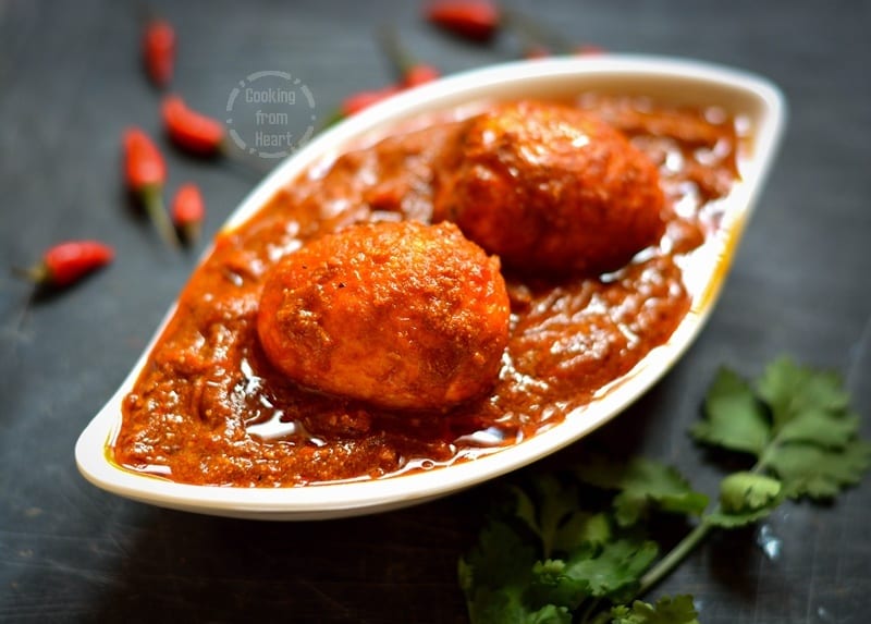 Egg Rogan Josh Cooking From Heart