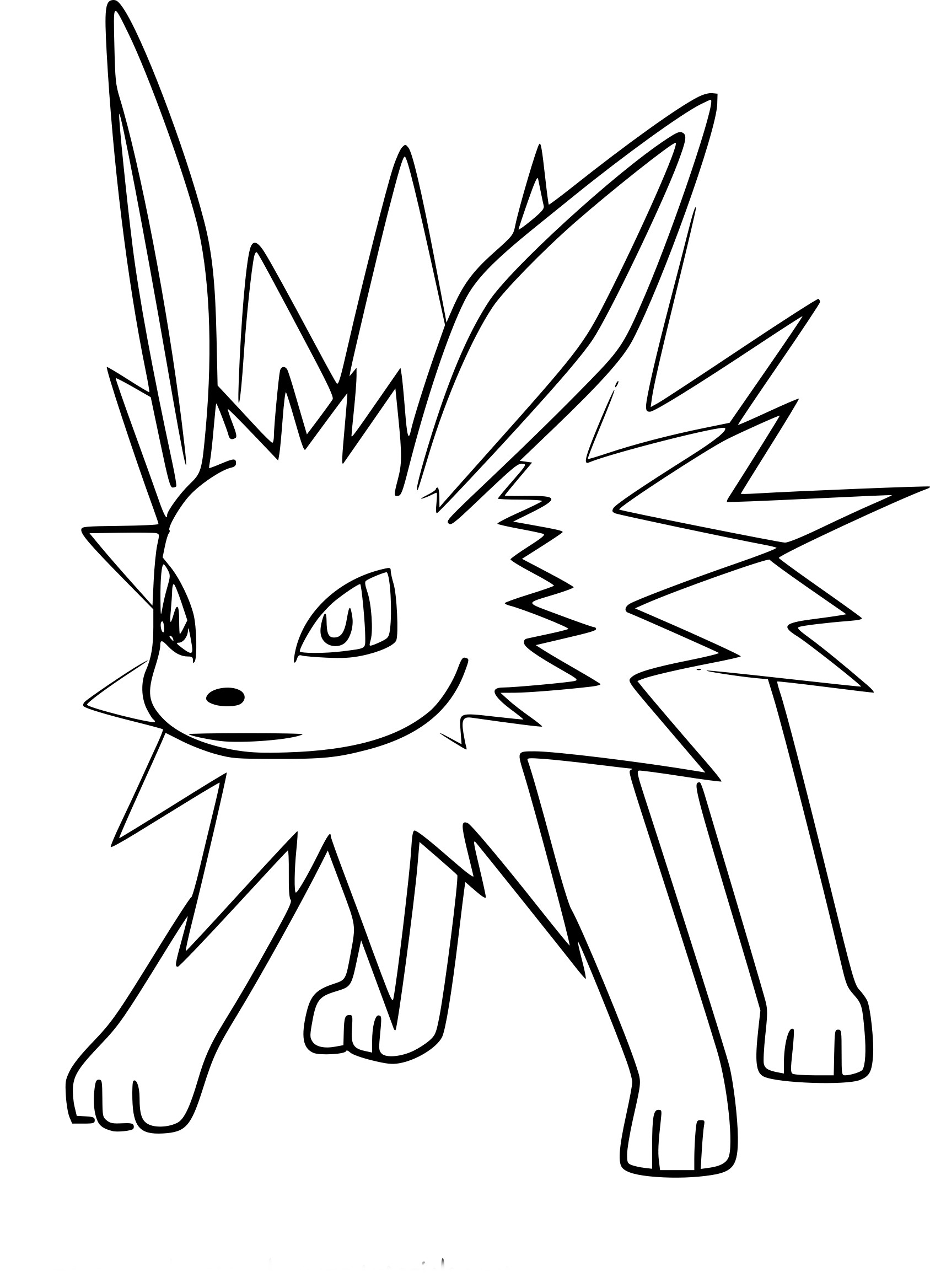 Leafeon Super Coloring Pokemon Coloring Pages Pokemon Coloring