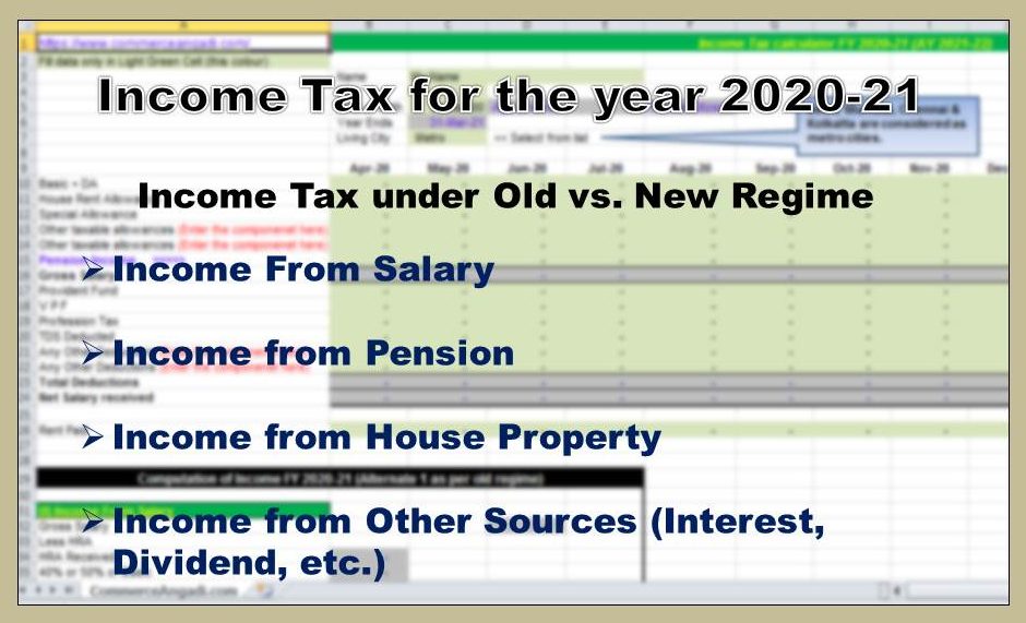 Calculate Income Tax In Excel Ay 2023 24 Template Exa