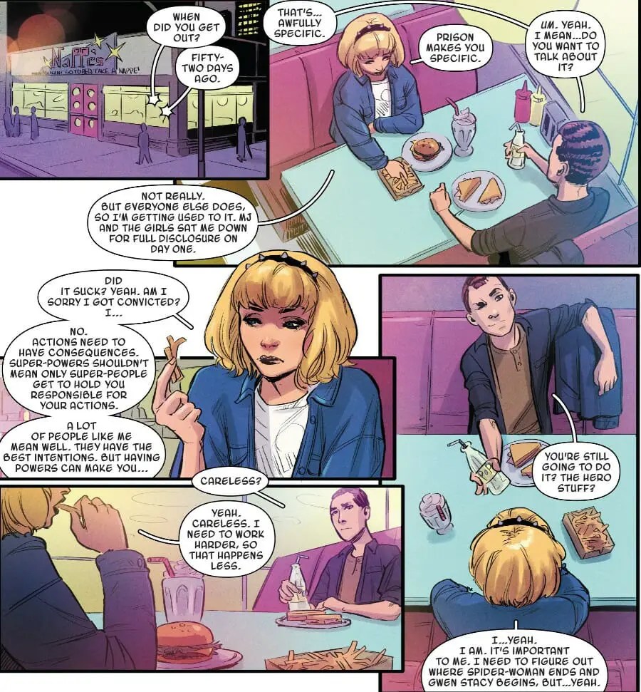 Spider Gwen Ghost Spider 1 Moment Comic Book Revolution