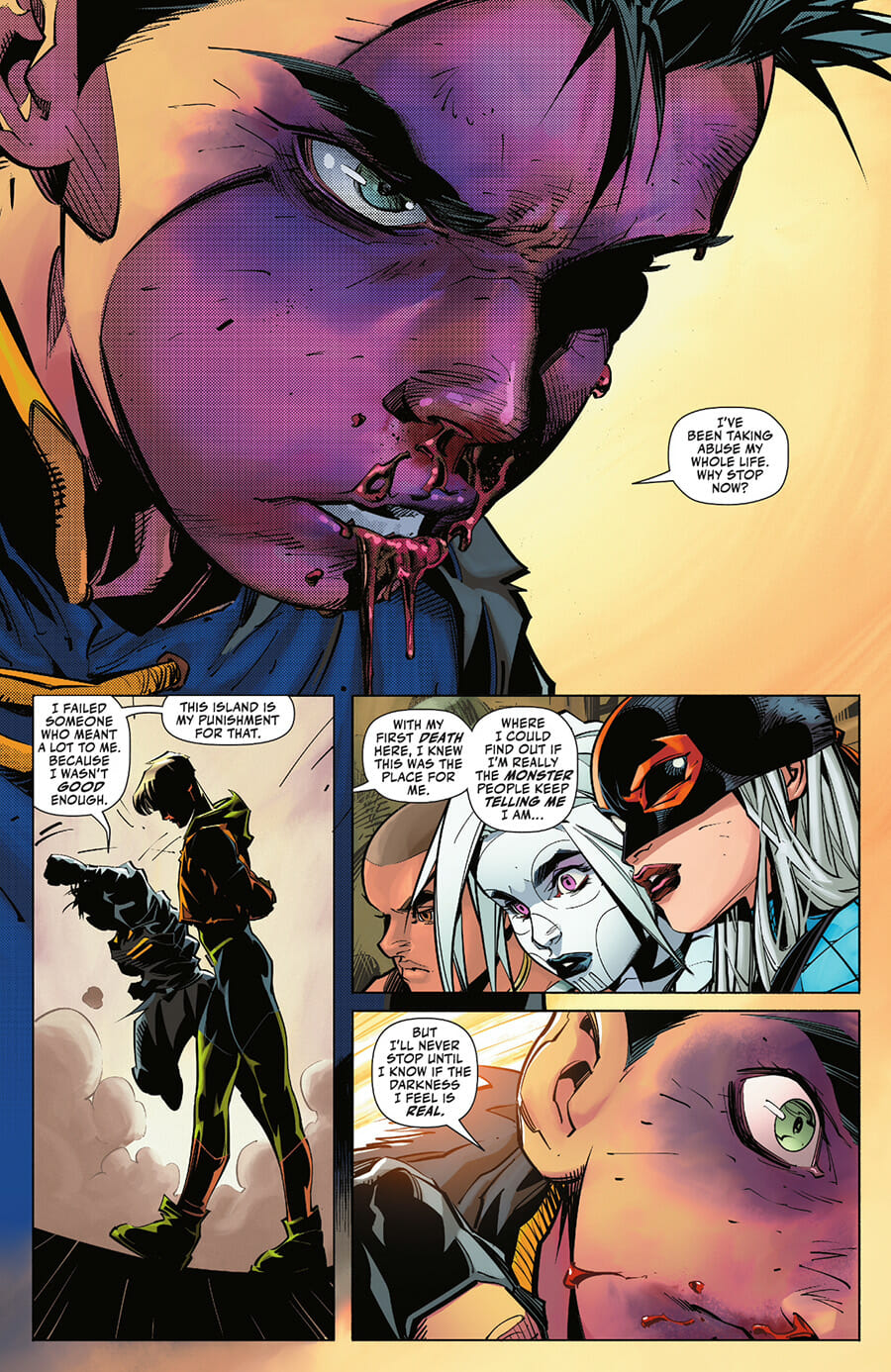 Robin 8 Damian Wayne Losing Fight Comic Book Revolution