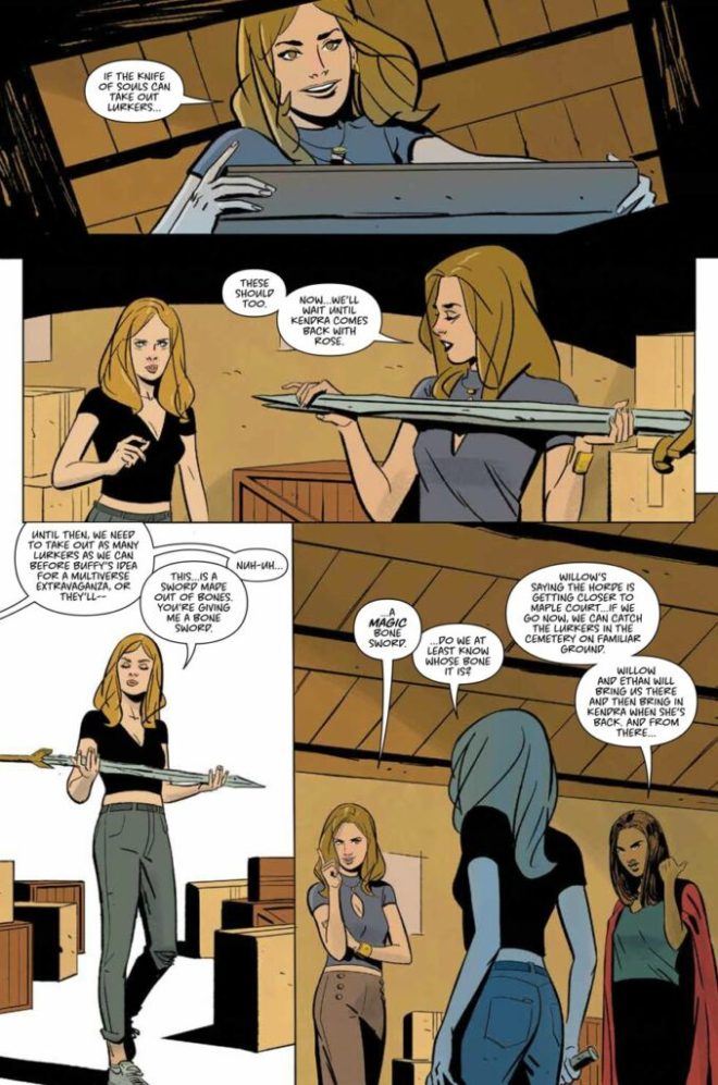 Preview The Big Bad Is Revealed In ‘buffy The Vampire Slayer Vol 9