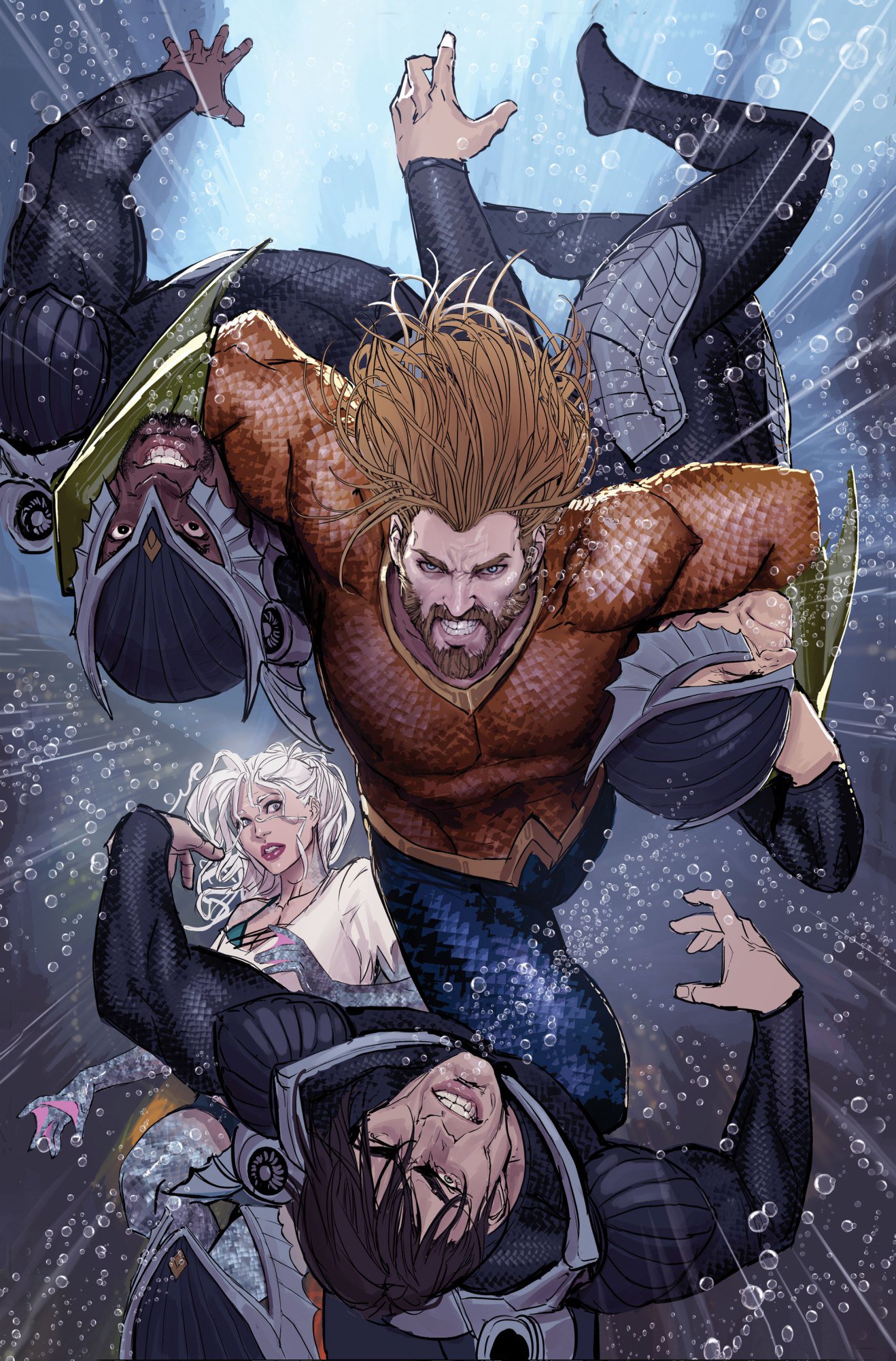 Dc Comics Aquaman Ecco Le Prime Tavole Disegnate Da Stjepan Sejic