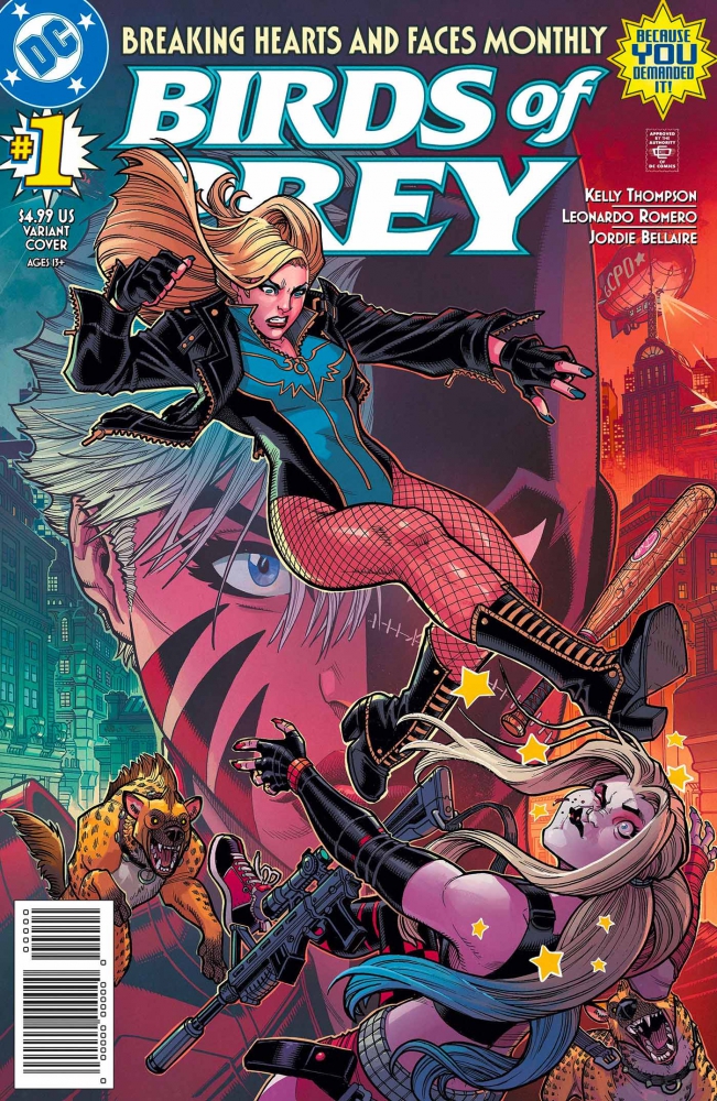 Birds Of Prey La Nueva Serie De Kelly Thompson Y Leonardo Romero