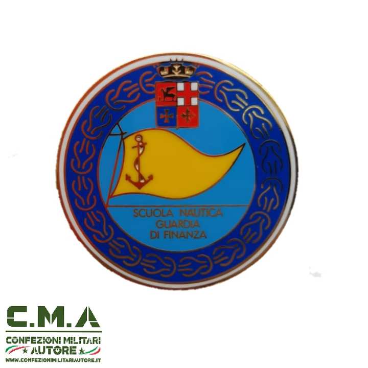 Distintivo Scuola Nautica Della Guardia Di Finanza Cma Confezioni