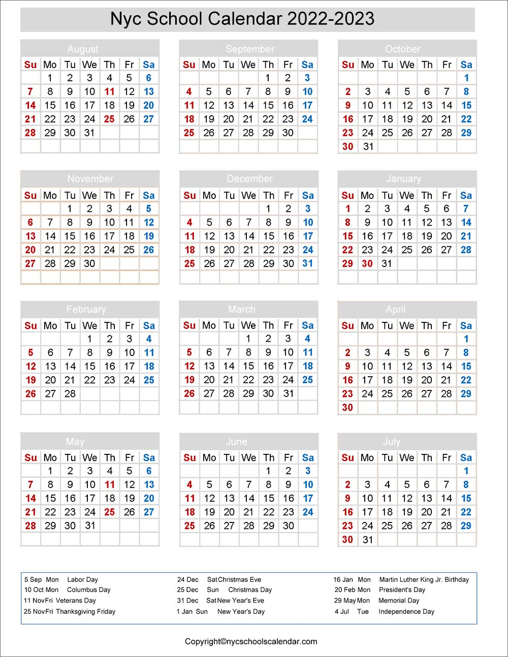 Greenville County Schools Calendar 2022 2023 June 2022 Calendar From