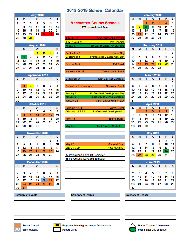 Marion County Calendar Printable Calendars At A Glance