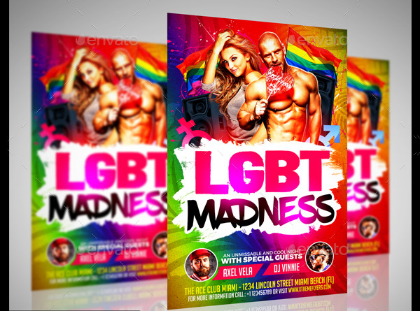 Gay Flyer Templates 17 Free And Premium Designs Download