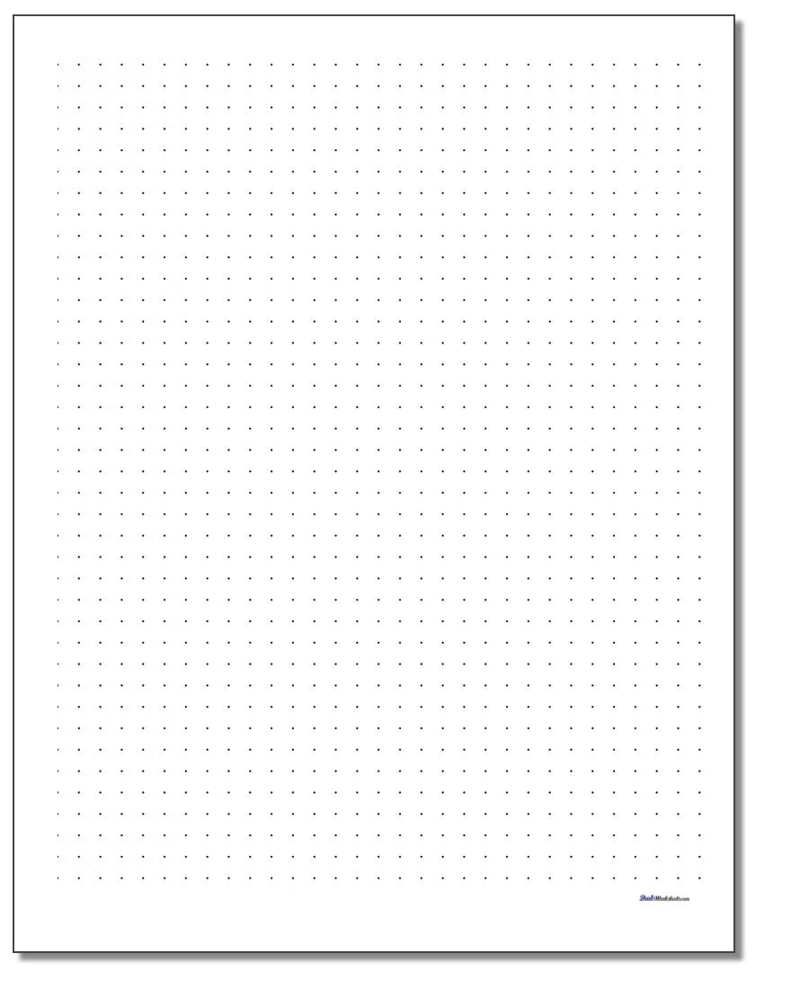 Printable Dot Graph Paper Free Printable Graph Paper Free Printable