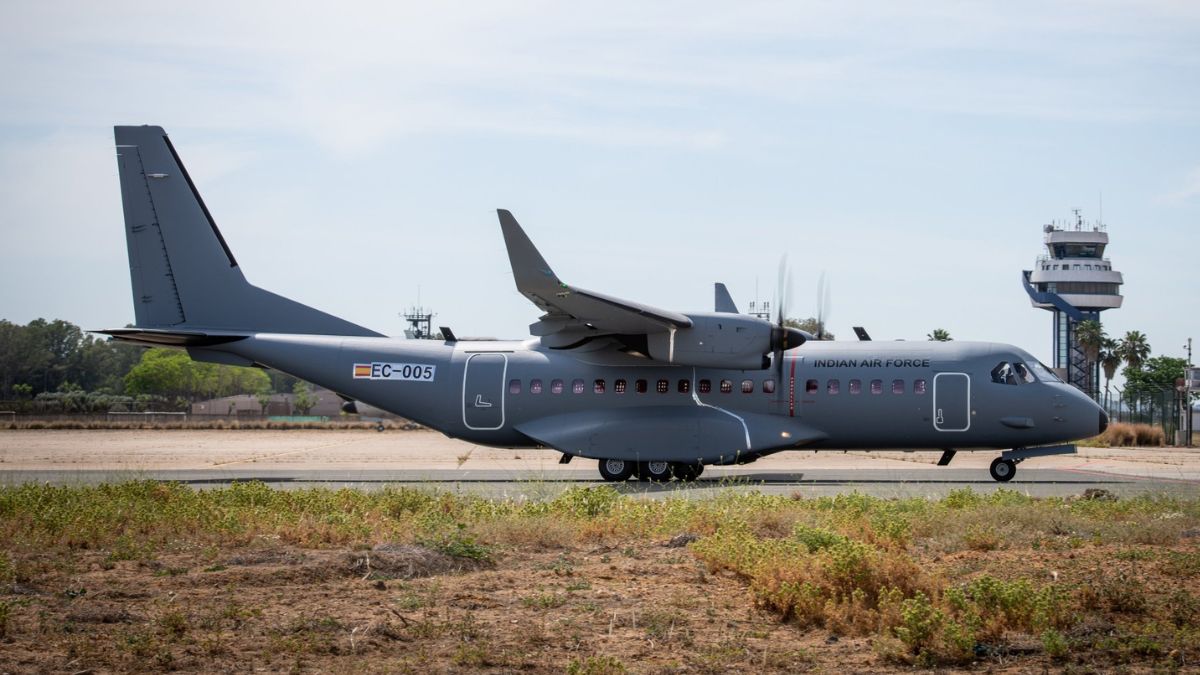 First C295 For India Completes Its Maiden Flight