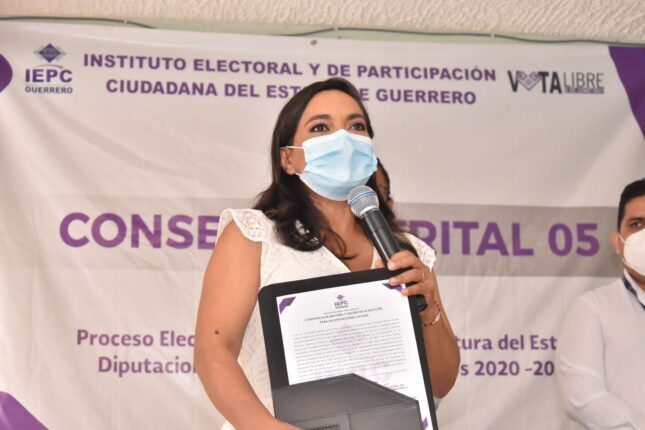 ¡sí Se Pudo Recibe Beatriz Mojica Constancia De Diputada Local Electa