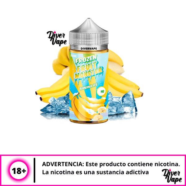 Frozen Fruit Monster Banana Ice 100ml Divervape Vape Shop