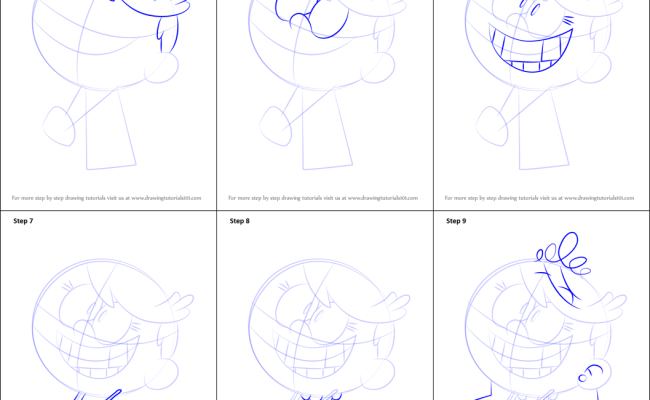 How To Draw Lola Loud From The Loud House Printable Step By Step