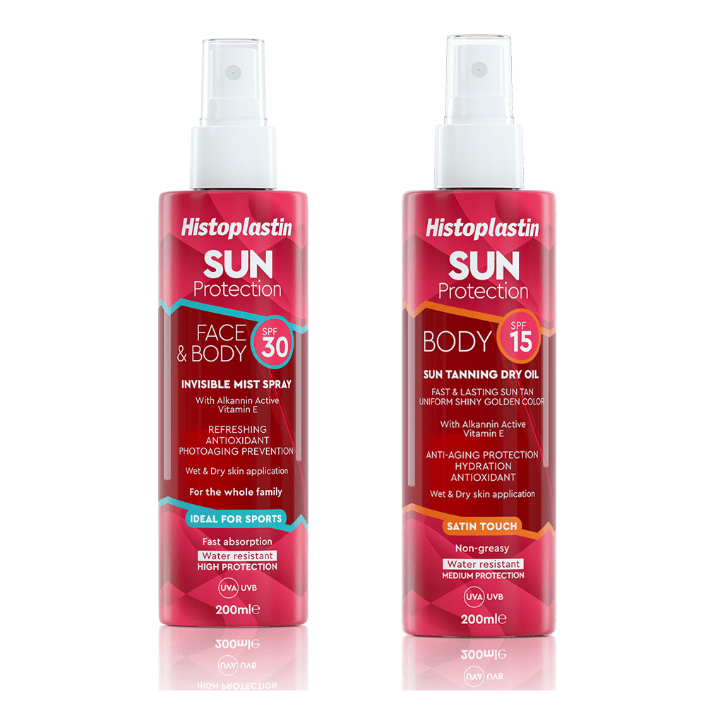 Histoplastin Sun Mist Spf30 Tanning Dry Oil Spf15 E Healthshop