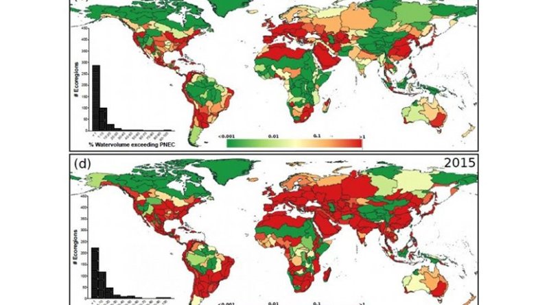 Pharmaceutical Residues In Fresh Water Pose A Growing Environmental