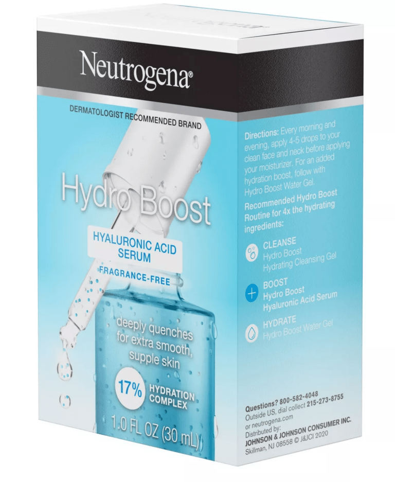 Neutrogena Hydro Boost Hyaluronic Acid Serum Unscented 30 Ml