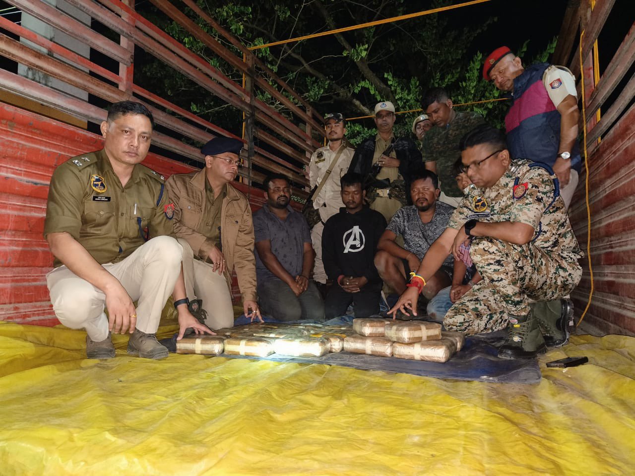 Assam Two Lakh Banned Yaba Tablets Seized In Cachar 4 Held