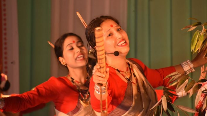 Pre Bihu Celebrations At Tezpur University With Cultural Extravaganza