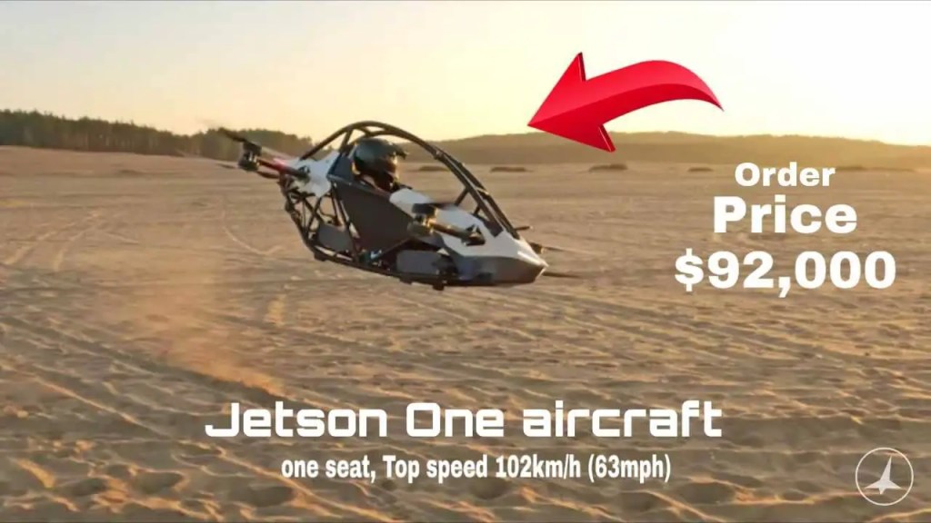 Jetson One Evtol Aircraft Price Range Specs Review 2024