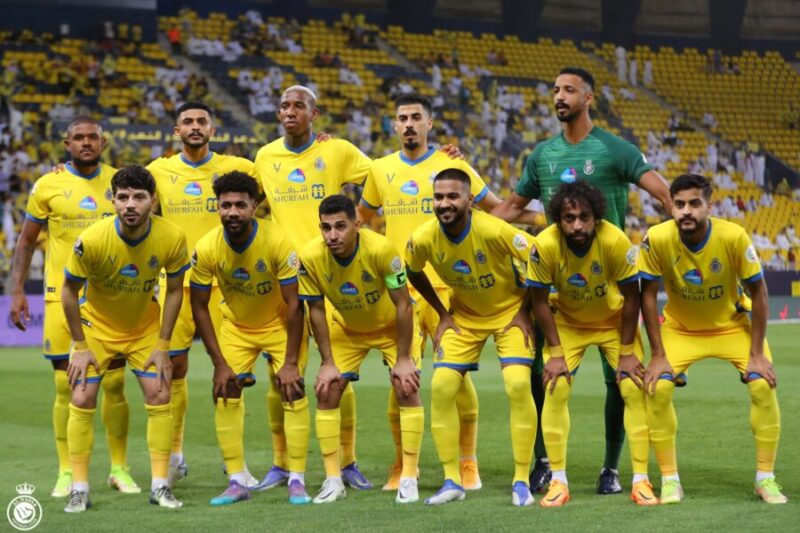 موعد ومعلق مباراة النصر وضمك في الدوري السعودي 2022 2023 المايسترو