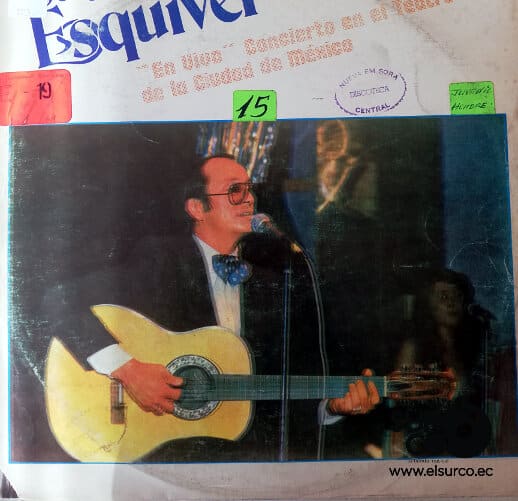 Vinilo Sergio Esquivel Sergio Esquivel En Vivo Concierto En El Teatro