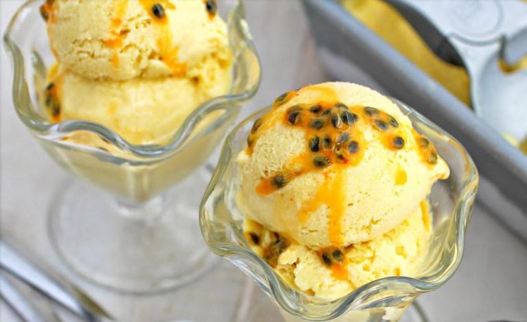 Helado De Maracuya Su Propia Receta Hecha En Casa Para Disfrutar