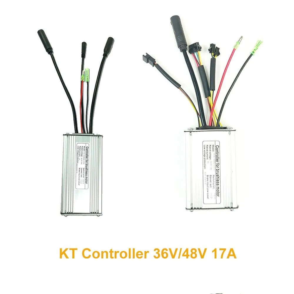 Electric Bicycle Kt Kunteng Controller 36v 48v 17a For 250w 350w