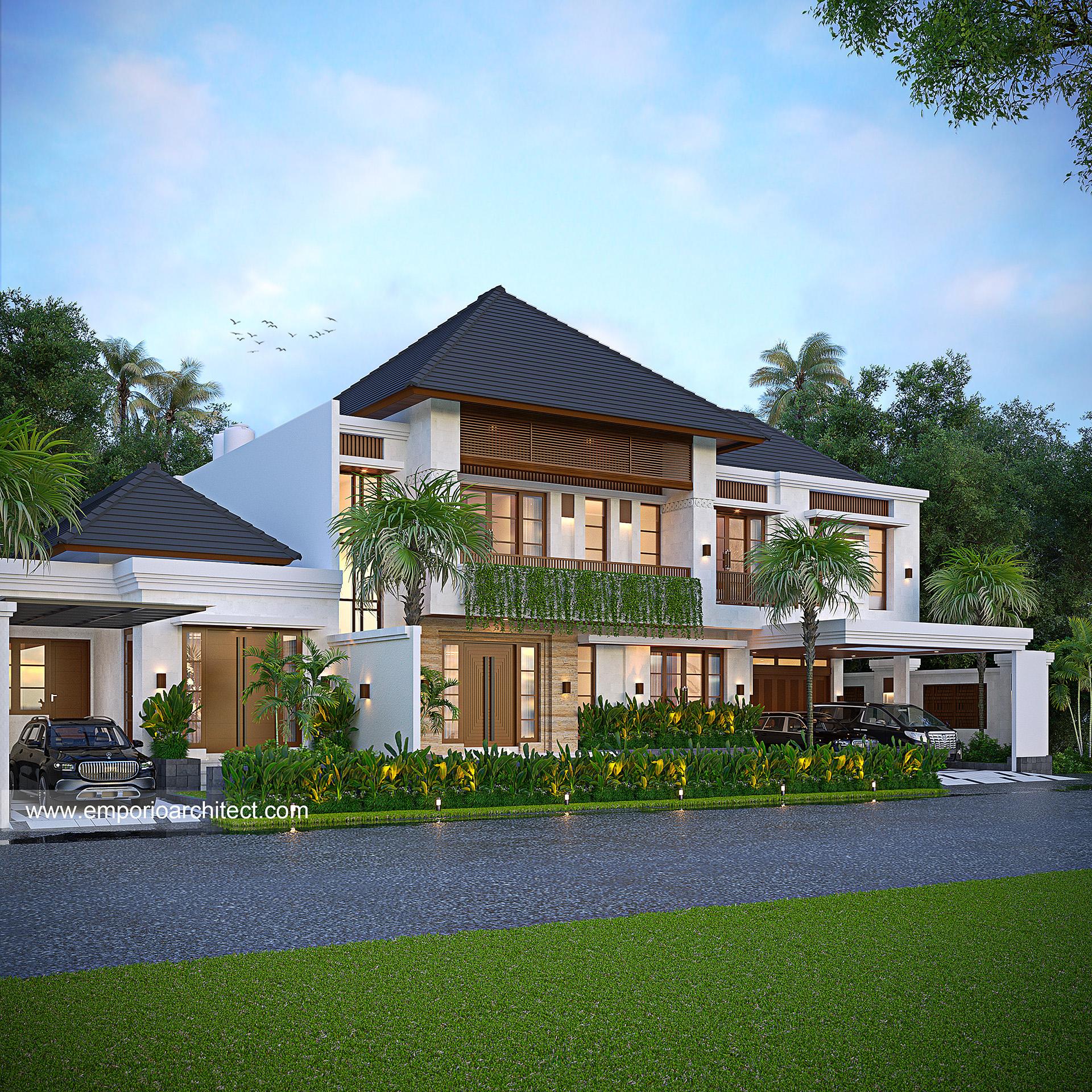 Mrs Gld 1615 Villa Bali House 2 Floors Design Lampung 33544 Home