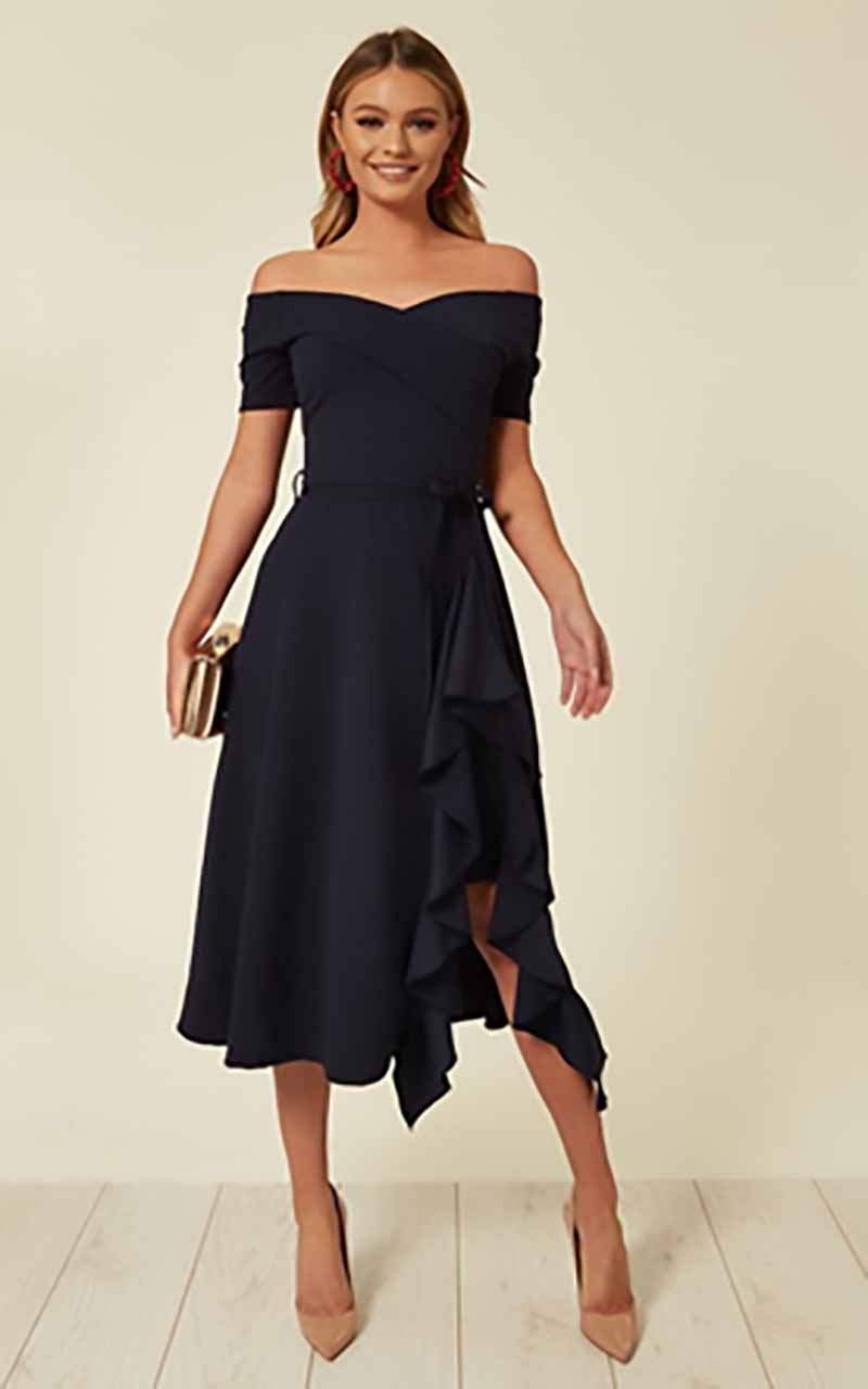 The Best Navy Wedding Guest Dresses Joannepaige