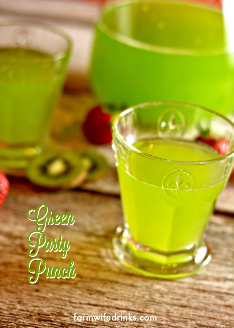 Looking For A Green Punch This 3 Ingredient Recipe Is Easy To Make And