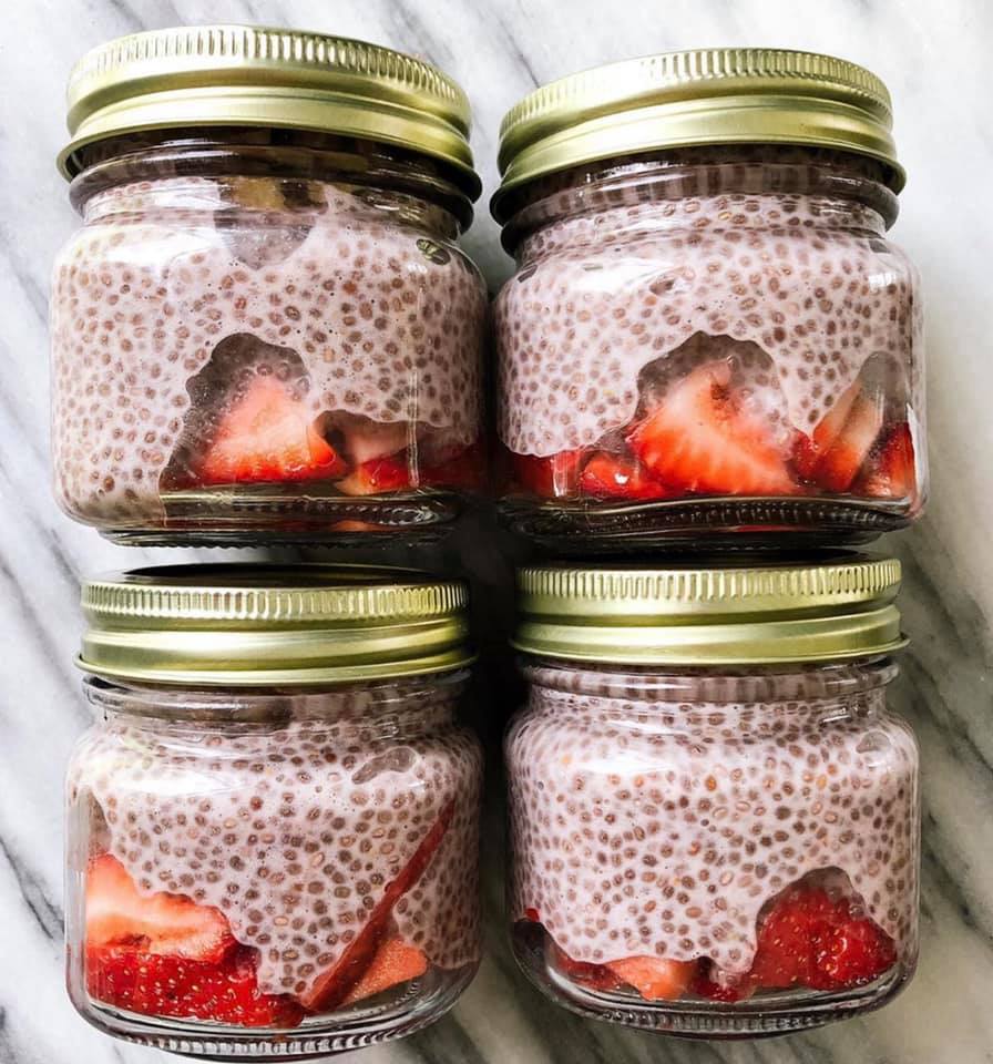 Strawberry Chia Pudding Fit Fyne And Fabulous