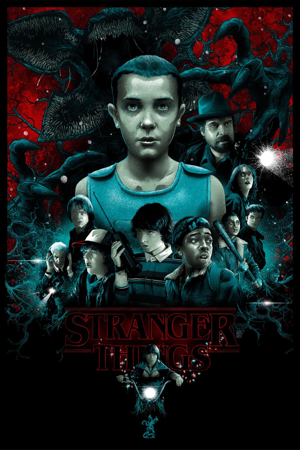 Incredible Stranger Things Art From Vance Kelly Fizx
