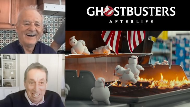 Bill Murray Loved The Ghostbusters Afterlife Clip Fizx