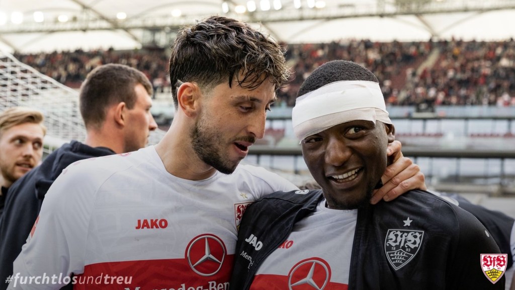 Stuttgart Serhou Guirassy Marque Et Sort Sur Blessure Foot224