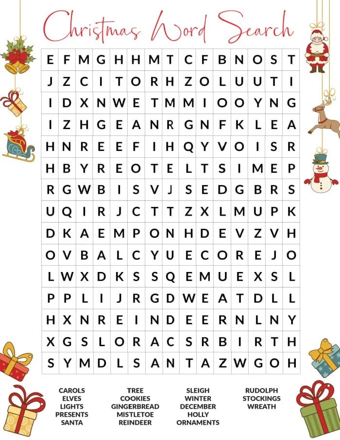 15 Best Big Printable Christmas Word Searches Pdf For Free At