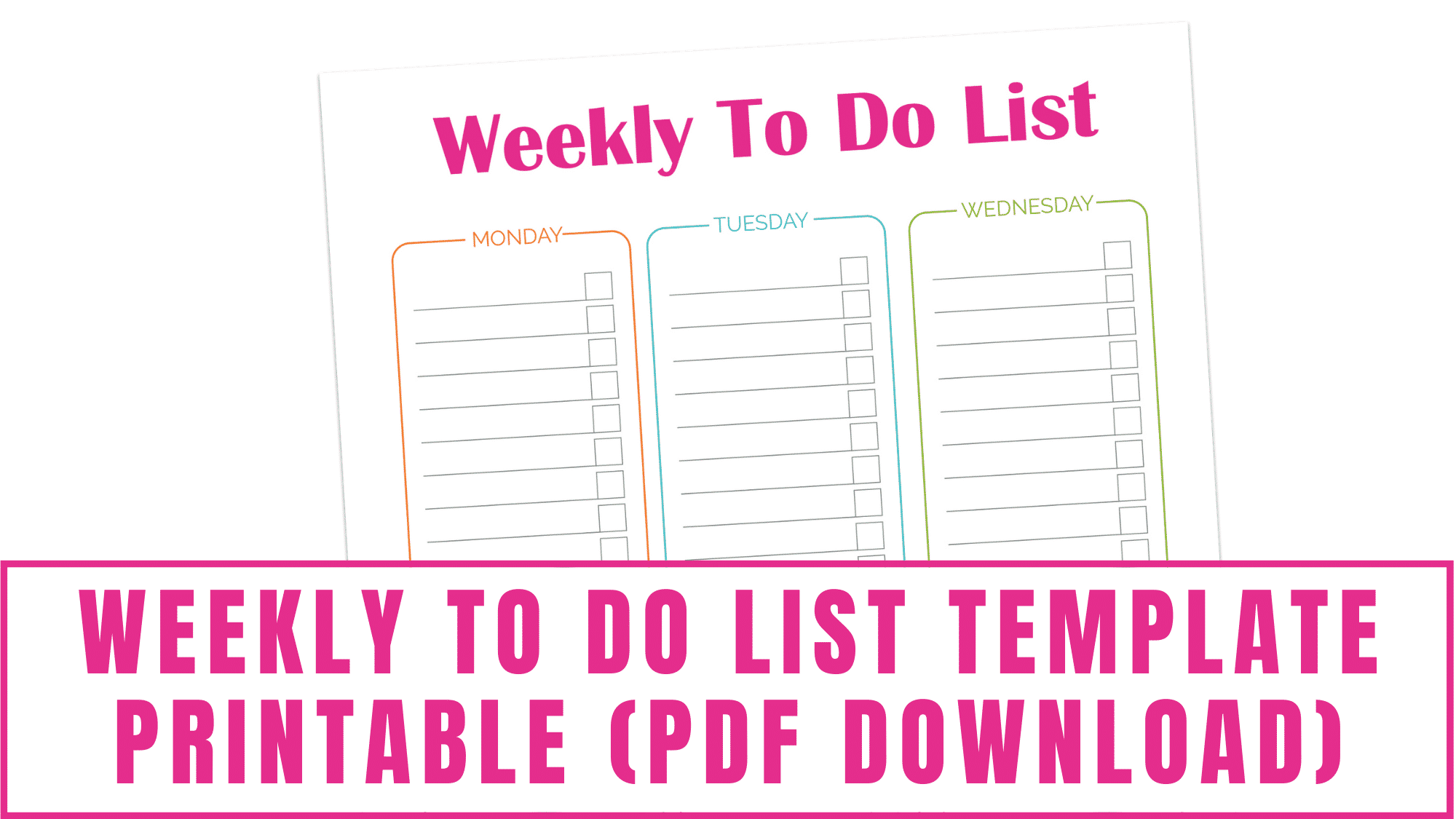 Free Printable Daily To Do List Planner Printables Free Daily Planner