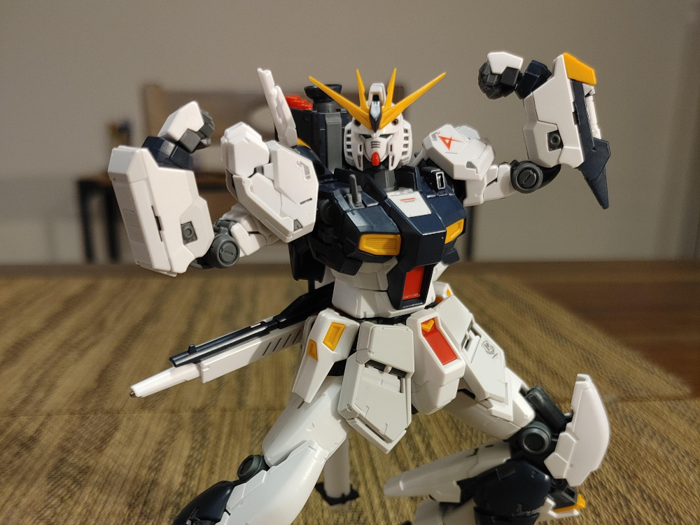 Review Rg Nu Gundam Fin Funnel Effect Version Gunpla 101